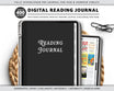 Digital Reading Journal | Reading Journal Template – Jena W Designs