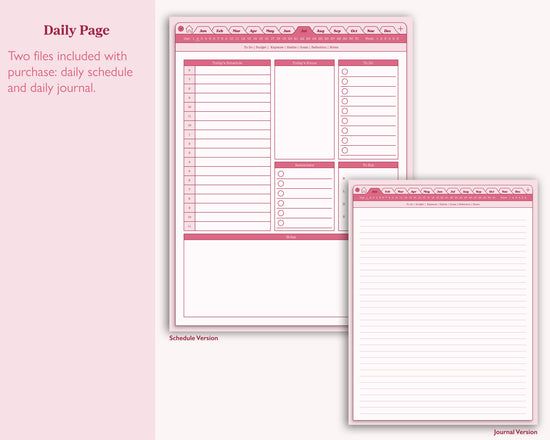 Free Undated Digital Planner | Aesthetic Browser – Jena W Designs