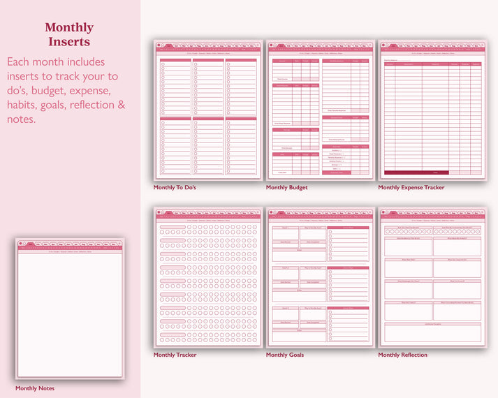 Free Undated Digital Planner | Aesthetic Browser – Jena W Designs