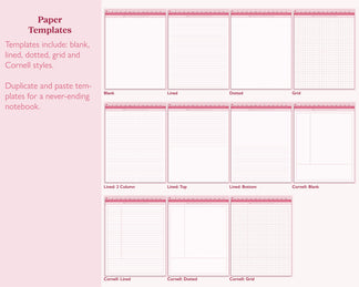 Free Undated Digital Planner | Aesthetic Browser – Jena W Designs