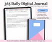 Undated Daily Digital Journal | Realistic 365 Journal – Jena W Designs