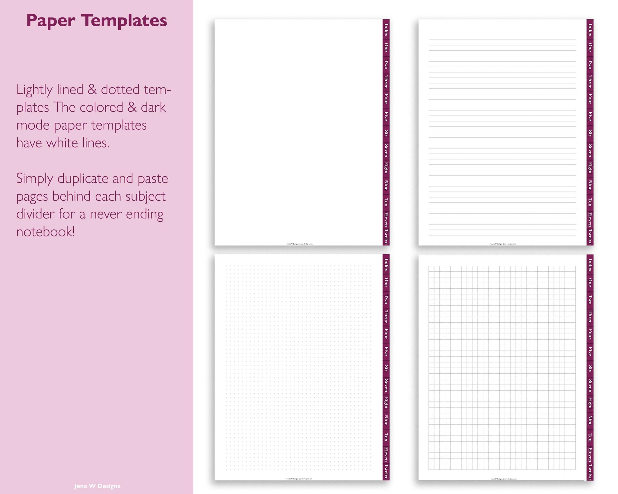 The Best Digital Notebook Bundle for iPad and Android Tablets – Jena W ...