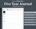 365 Daily Five Year Digital Journal | for e-ink Devices – Jena W Designs