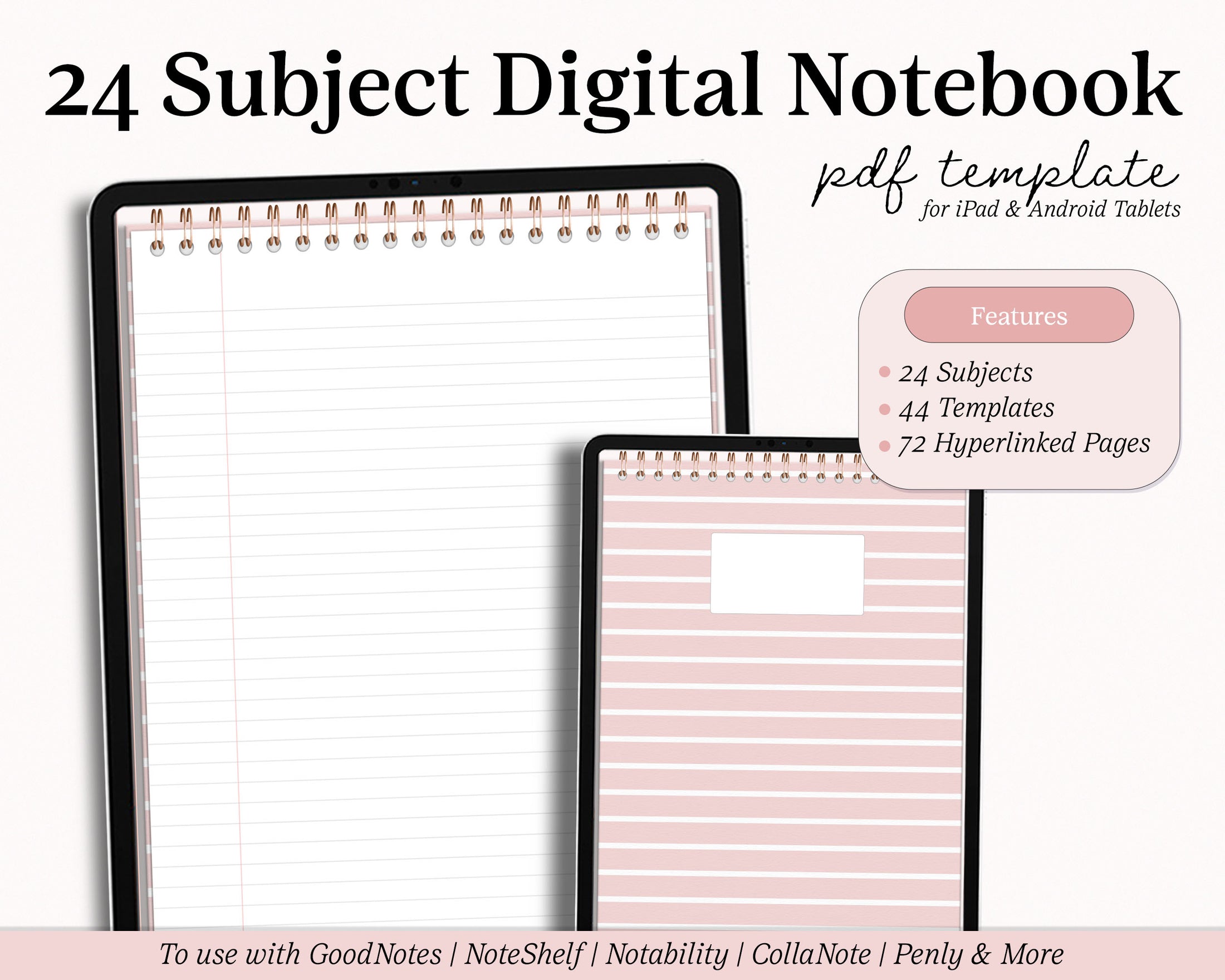 The Best Digital Notebook Bundle for iPad and Android Tablets – Jena W ...