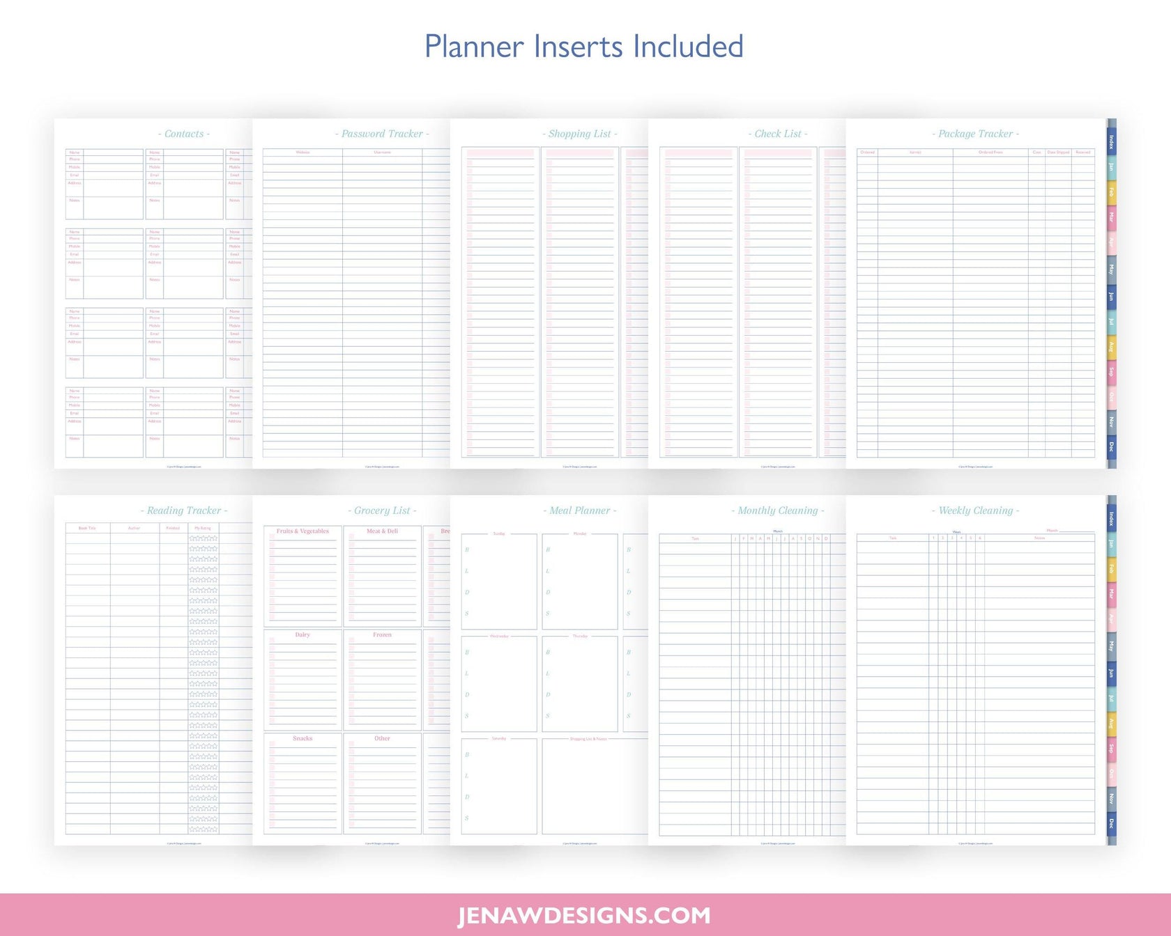 Digital Planner for iPad and Android | Vertical Digital Planner – Jena ...